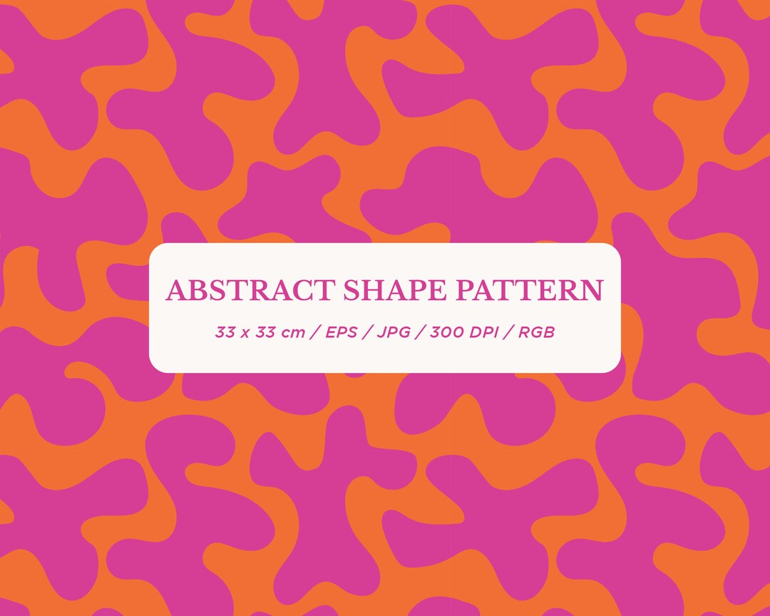 Abstract Seamless Pattern. Abstract Repetitive Shape Background ...