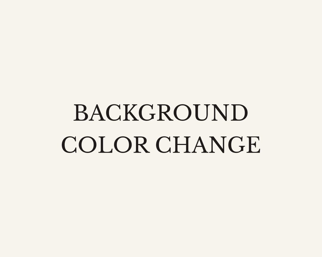 Change Background Color (a Solid Color) - Etsy
