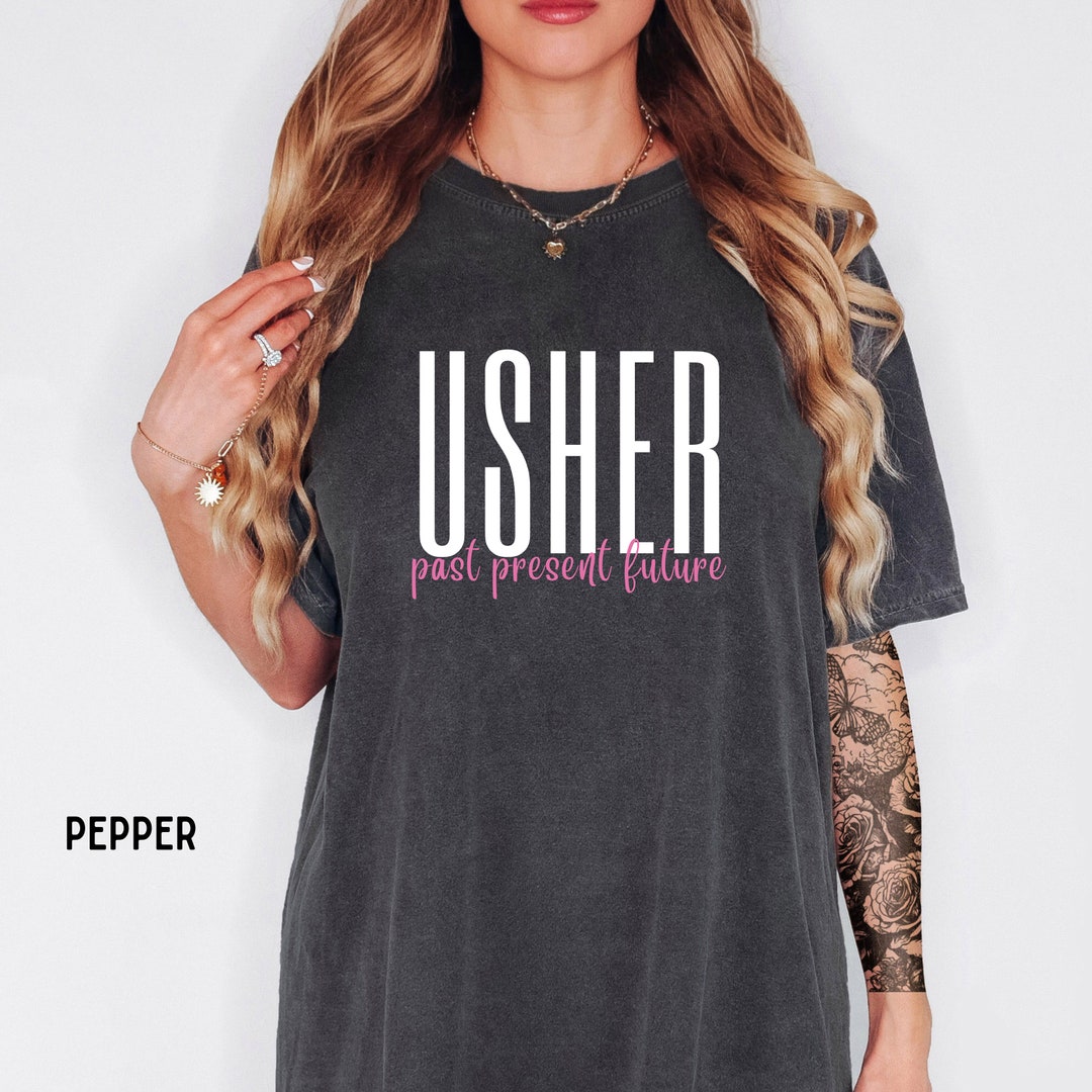 Usher Raymond Shirt, Past Present Future Shirt, Usher Concert Tour 2024 ...