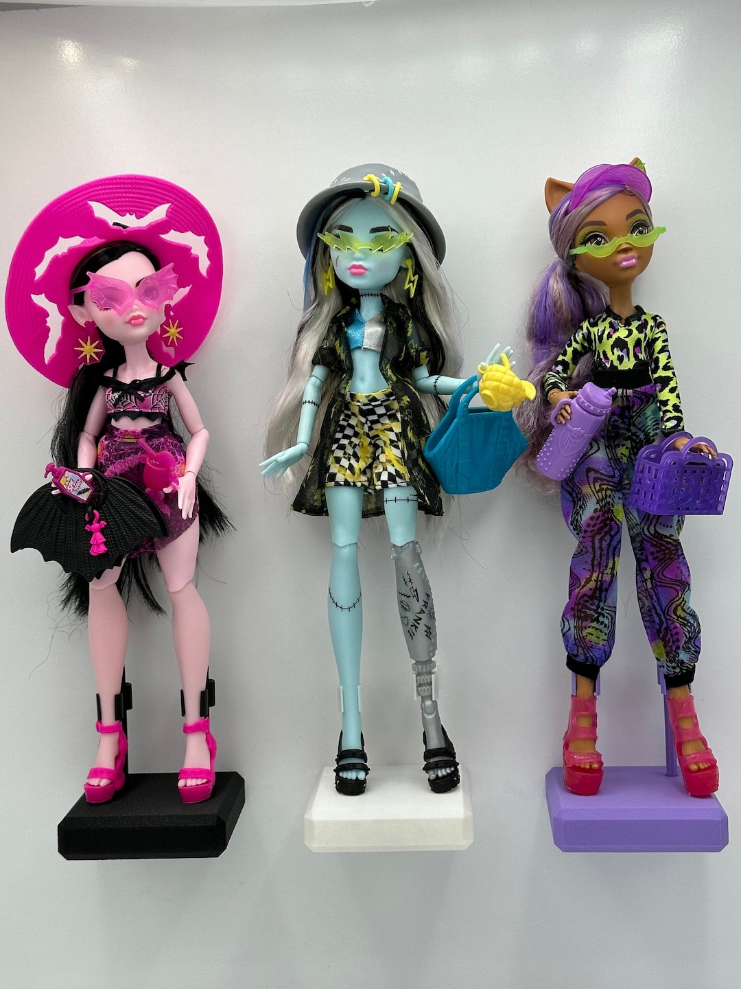 Mini Wall Doll Shelf - Securely Show off Your Ghouls in Even the ...