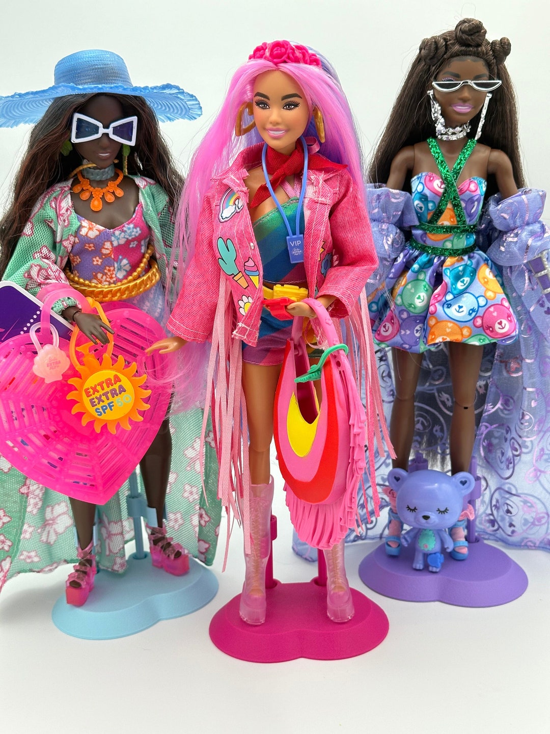 Stands by Willow - Colorful Doll Stands Inspired by Barbie - Etsy