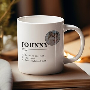 Personalized Name Definition Mug, Personalized Name Mug, Custom Name ...