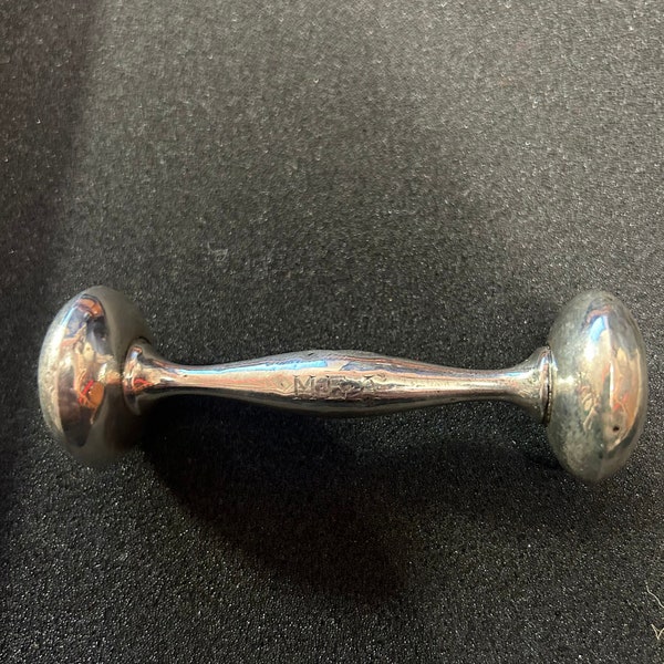 Silver Rattle - Etsy