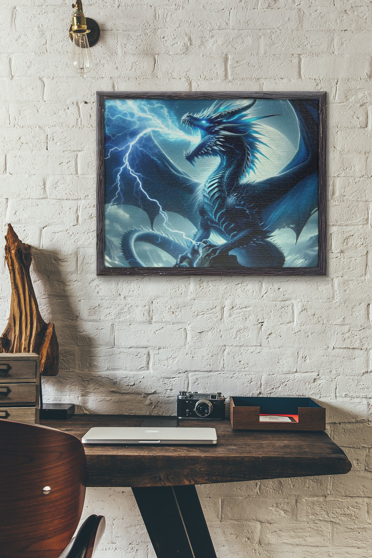 Blue Dragon Puzzle 110, 252, 520, 1014-piece Adults Puzzle, Unique ...