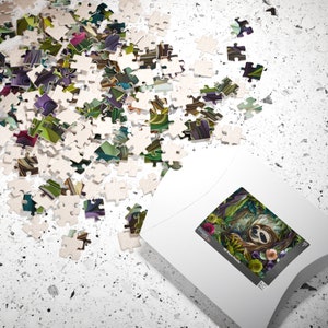 Paper Quilling Sloth Puzzle in 110, 252, 520, or 1014 Pieces, 1000 ...