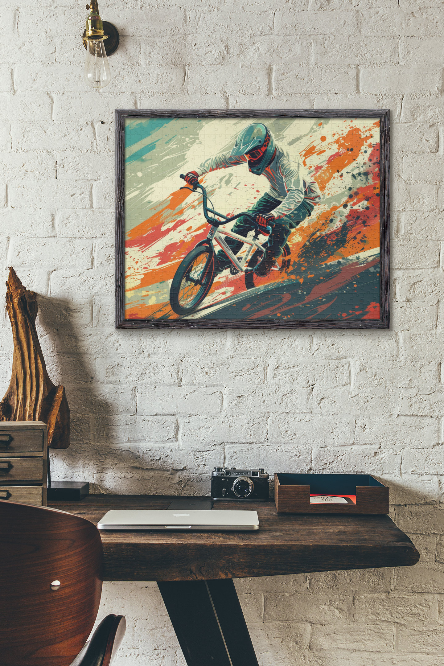 BMX Bike Rider Puzzle in 110, 252, 520, or 1014 Pieces, 1000 Pieces ...