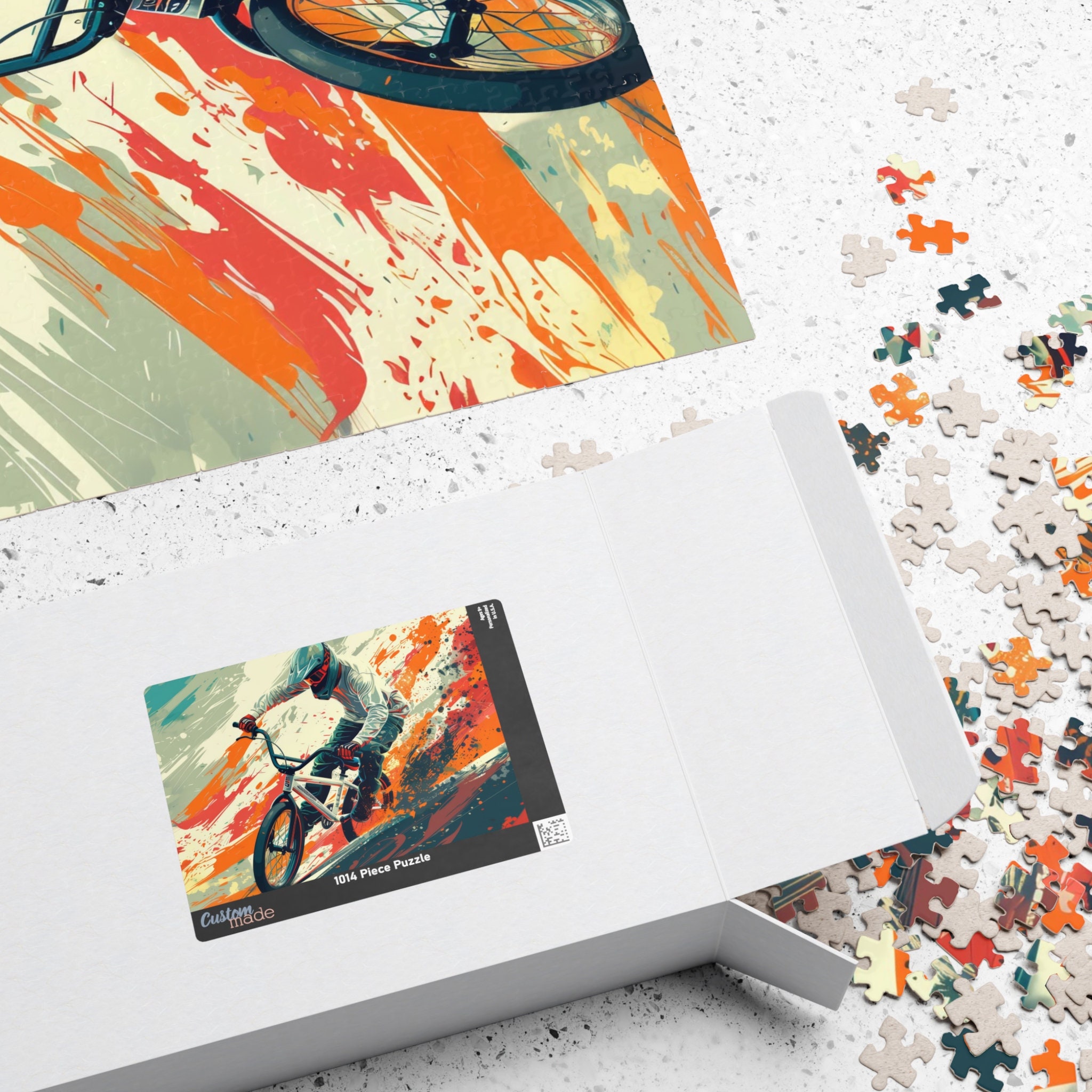 BMX Bike Rider Puzzle in 110, 252, 520, or 1014 Pieces, 1000 Pieces ...