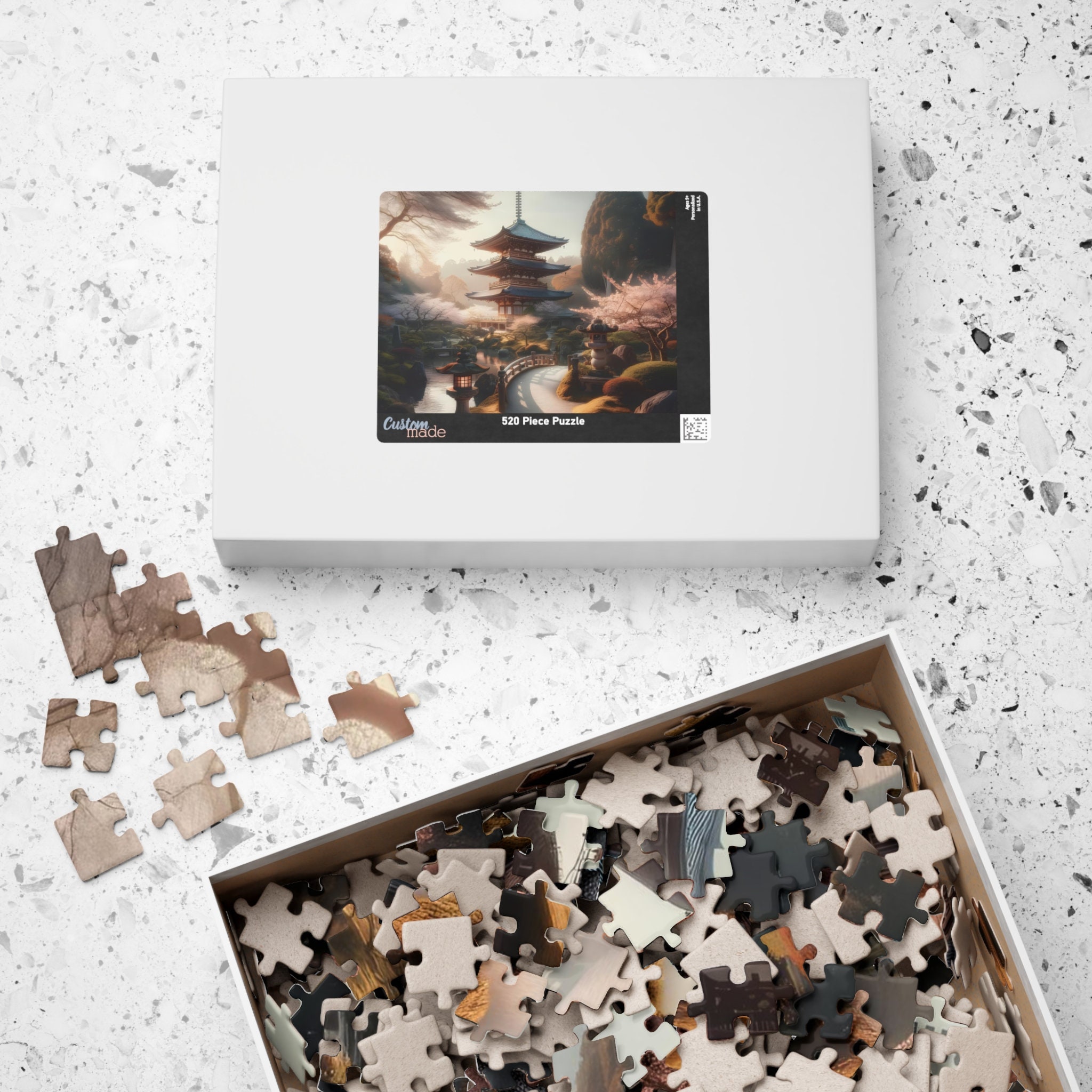 Japanese Garden Puzzle 110, 252, 520, 1014-piece Adults Puzzle, Unique ...