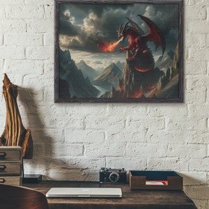 Red Dragon Puzzle in 110, 252, 520, or 1014 Pieces, 1000 Pieces, Unique ...