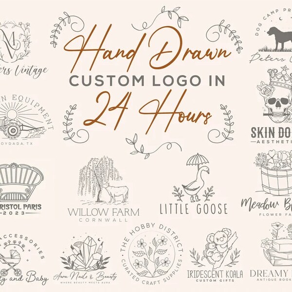 Digital Design Custom Logo - Etsy