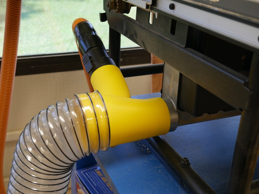 Table Saw 2.5 Inch Dust Port to 4 Inch Dust Collector Adapter, With ...