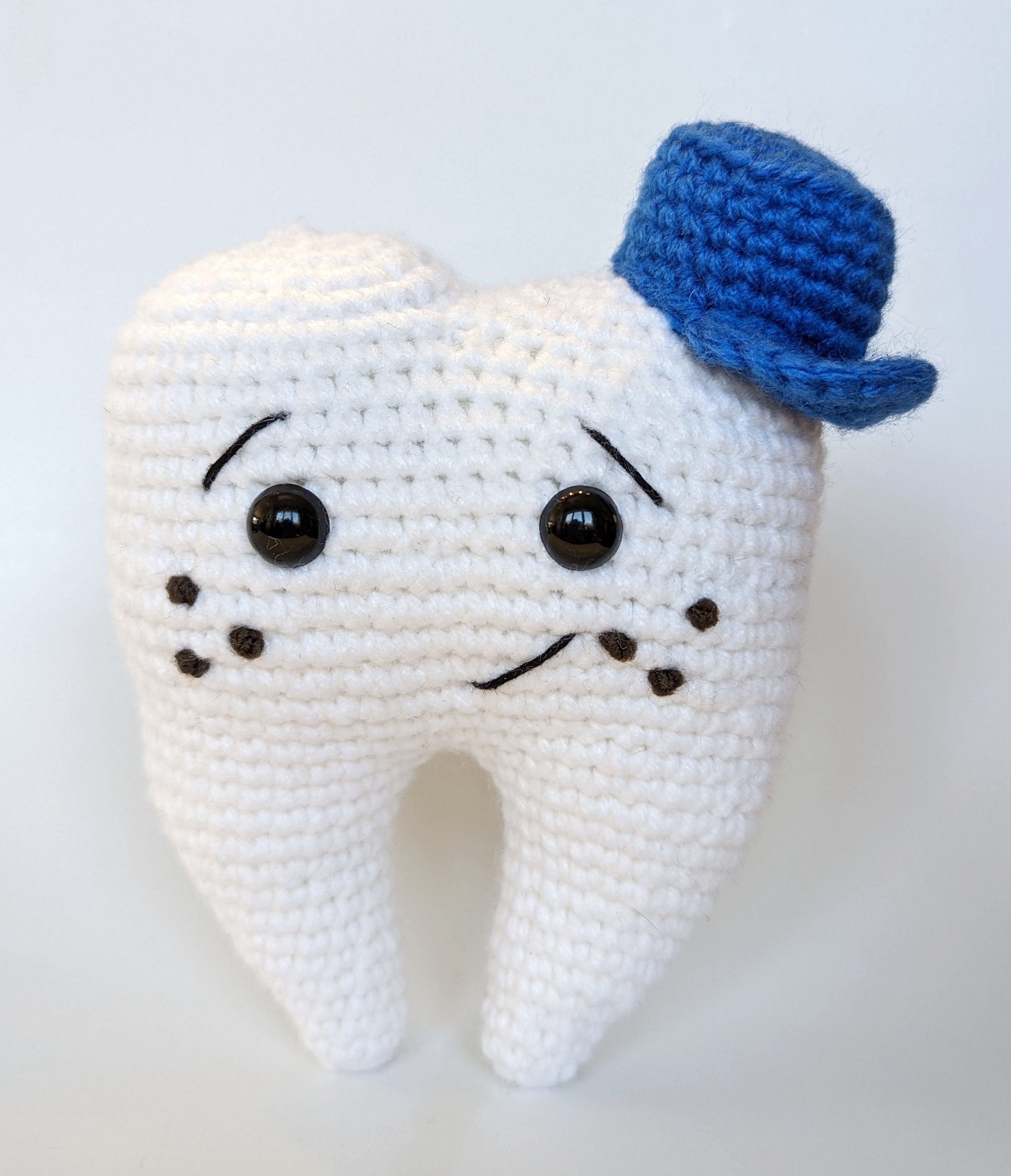 LOW-SEW Tooth Plushie Crochet Pattern - Etsy