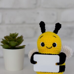 LOW-SEW Positive Bee Crochet Pattern - Amigurumi - Etsy