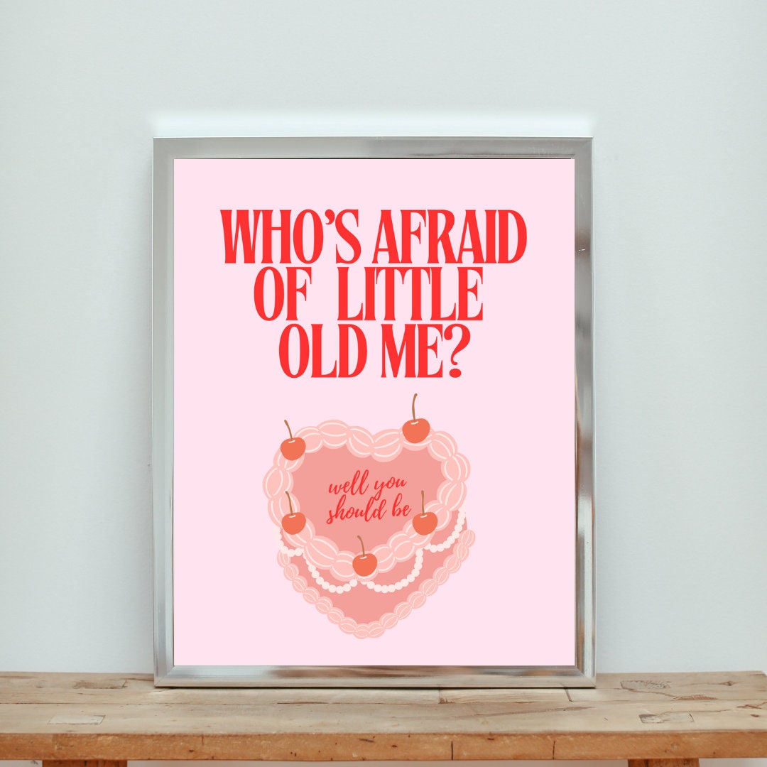 Who's Afraid of Little Old Me? | Taylor Swift | Lyrics | Printable ...