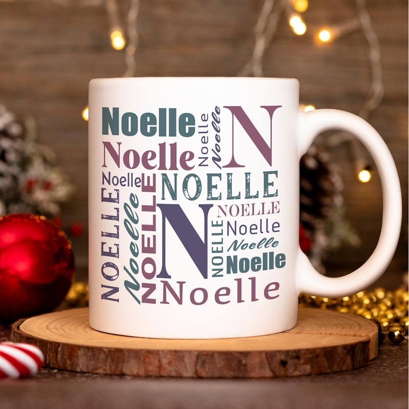 Custom Name Winter Mug - Etsy