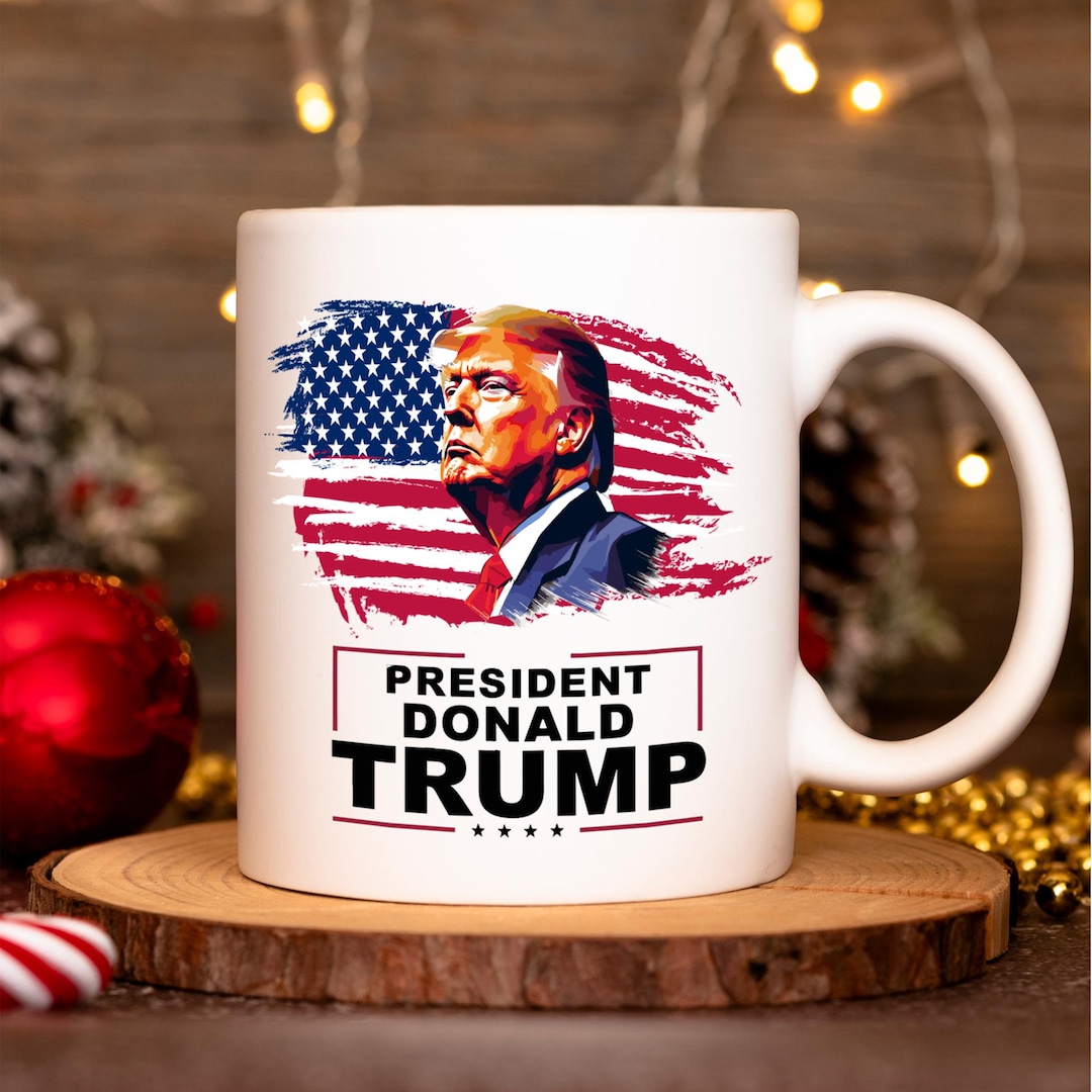 President Donald Trump Mug, Trump Won, Political Mug, Coffee Mug ...