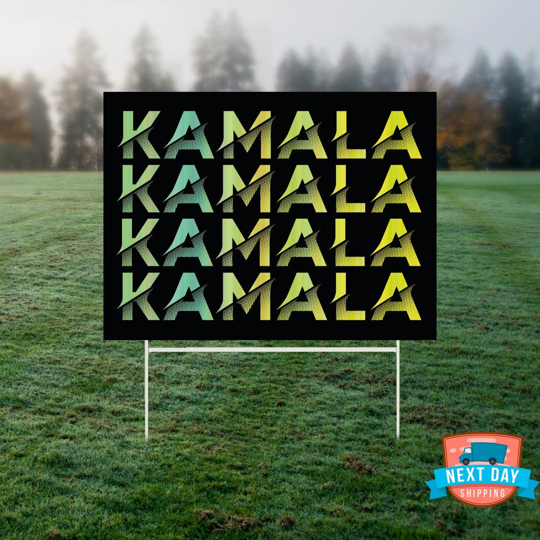 Kamala 2024 Yard Sign, Presidential Sign, Vote 2024, Election Yard ...