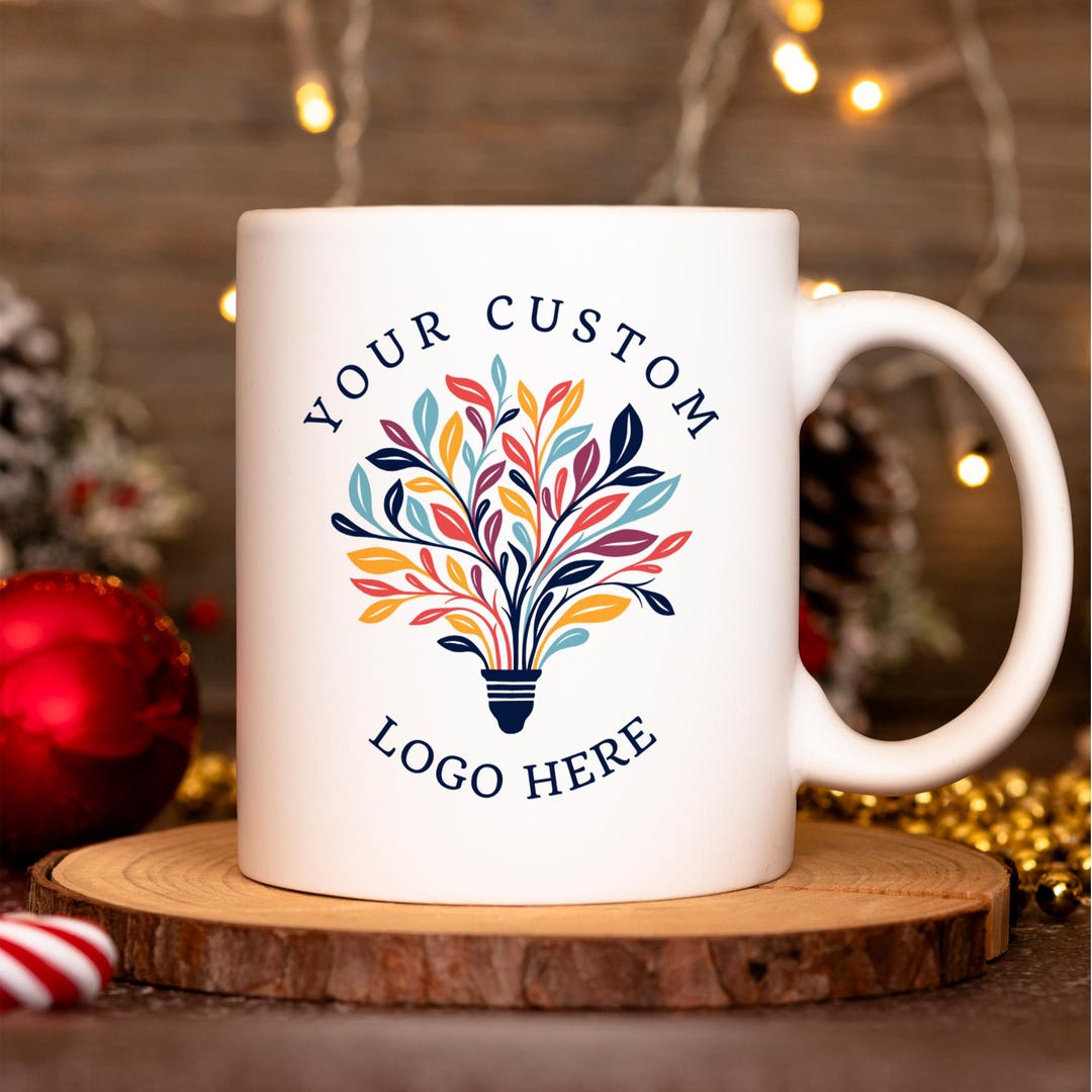 Personalized Logo Mug, Office Mug, Company Mugs, Custom Mug, Custom ...