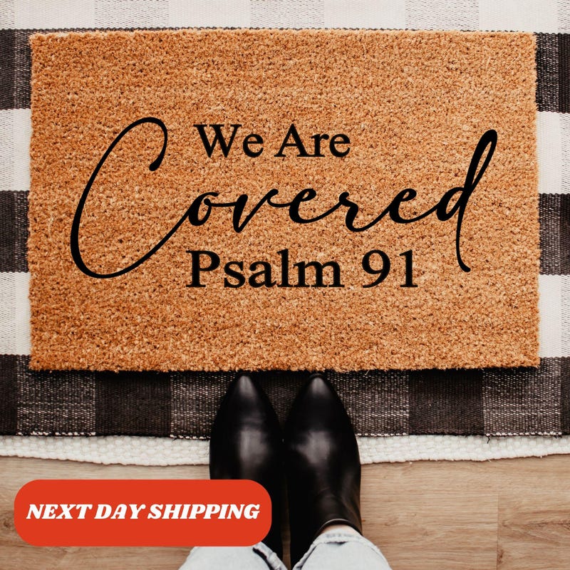 Psalms Door Mat - Etsy