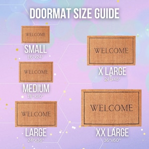 Bow Print Doormat, Bows Doormat, Gift for Her, Welcome Mat, Porch Decor ...