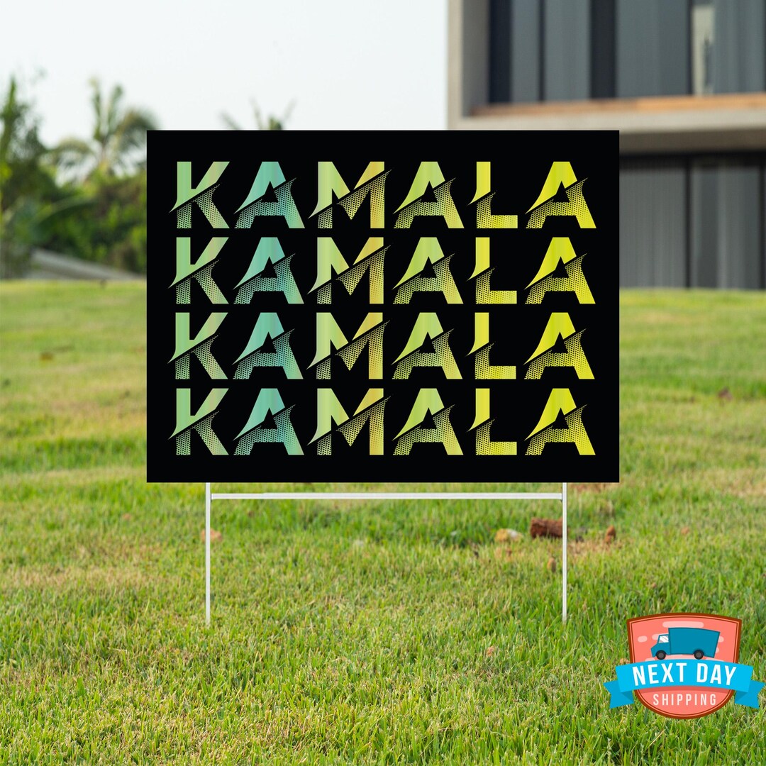 Kamala 2024 Yard Sign, Presidential Sign, Vote 2024, Election Yard ...