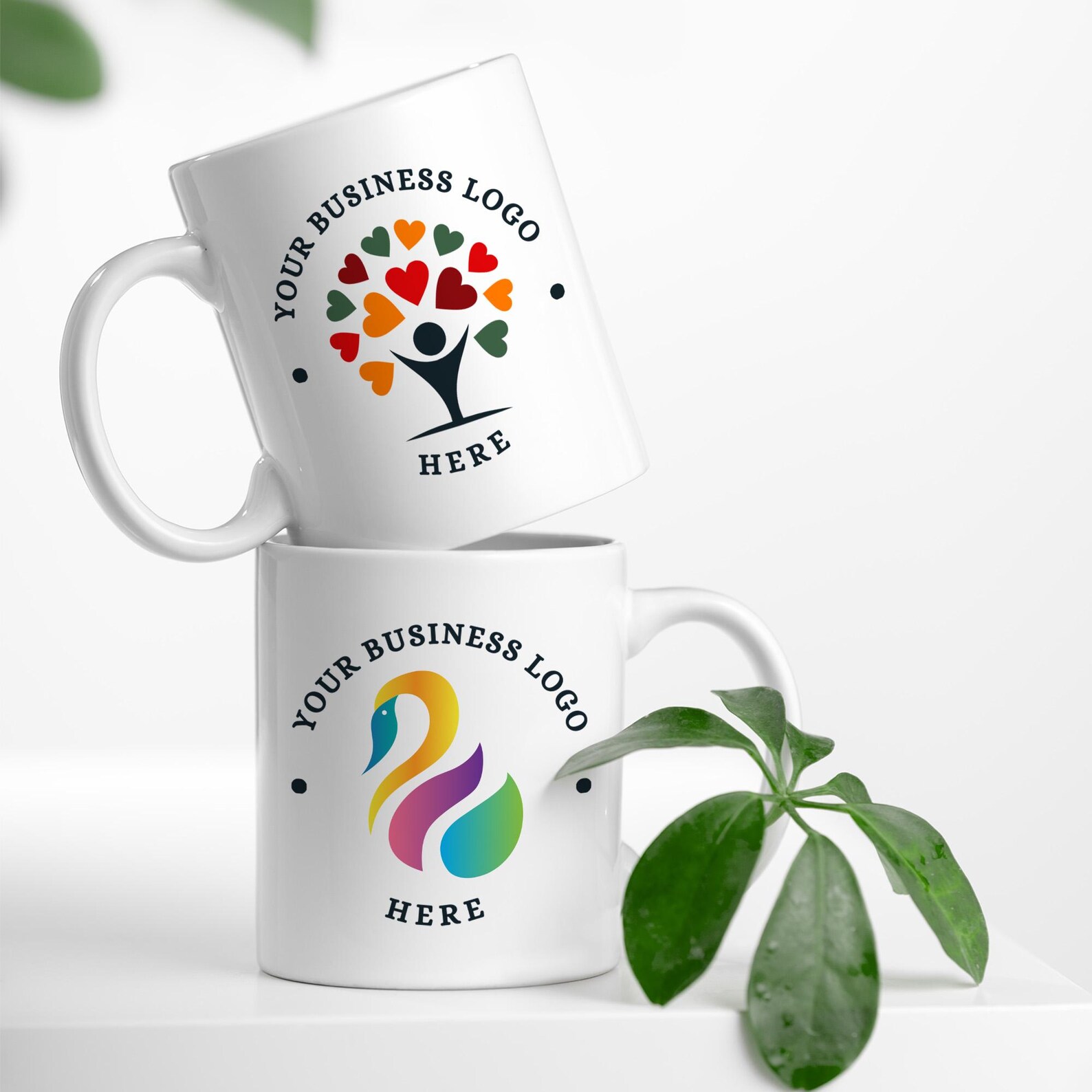 Custom Logo Mug, Business Mug, Logo Mug, Office Mug, Company Mugs ...