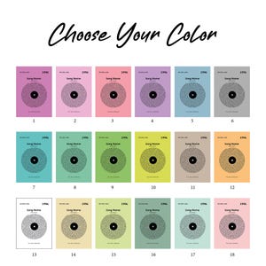 Custom Vinyl Song Lyric Print, Anniversary Gift, Favorite Song Print ...