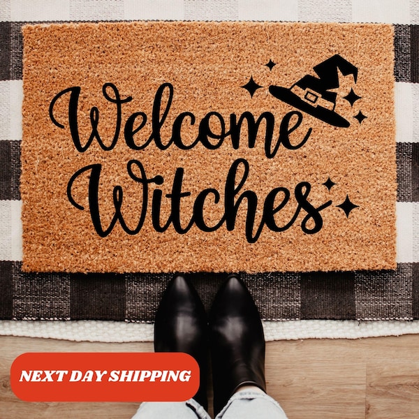 Witch Doormat - Etsy
