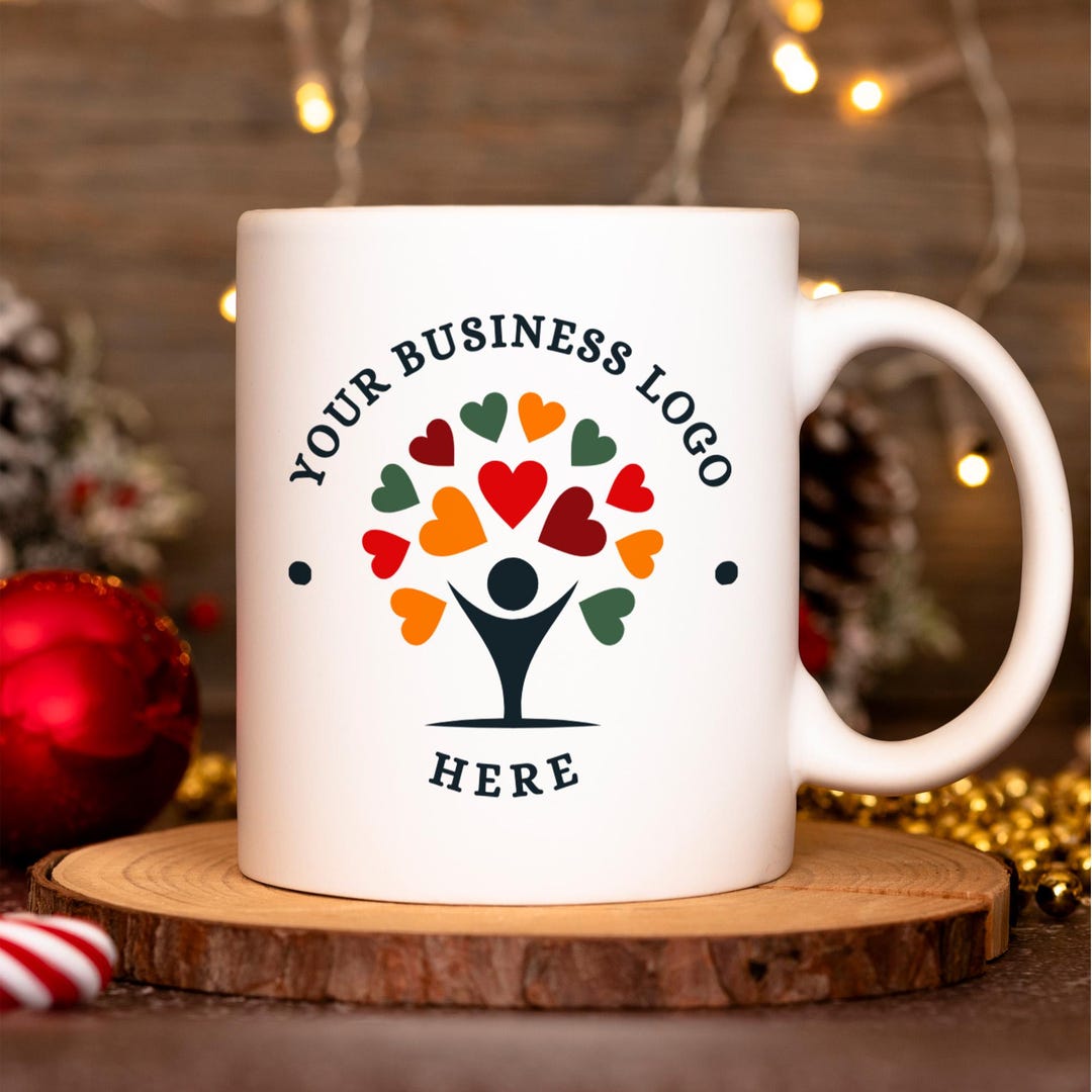 Custom Logo Mug, Business Mug, Logo Mug, Office Mug, Company Mugs ...