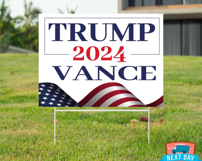 Vote to Make America Decent, Honorable and Kind Again Yard Sign With ...