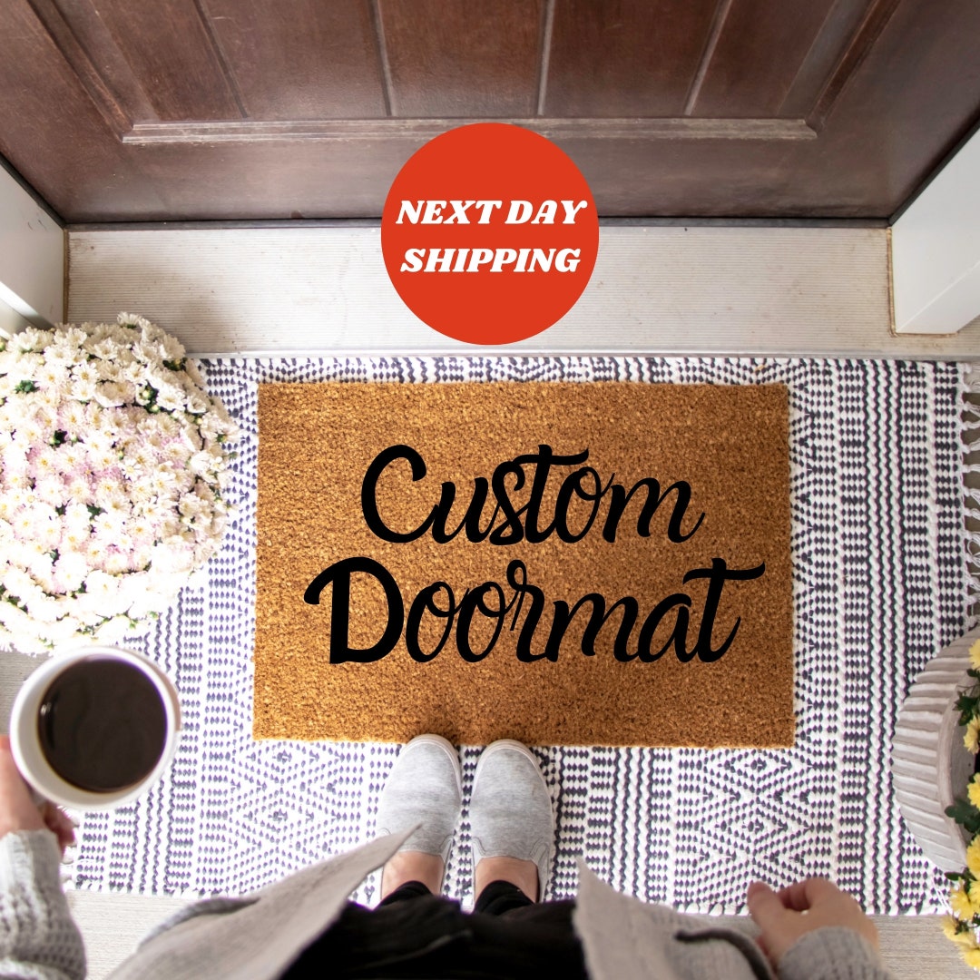 Completely Customizable Doormat, Custom Door Mat, Design Your Own Doormat, Custom Entrance Mat ...