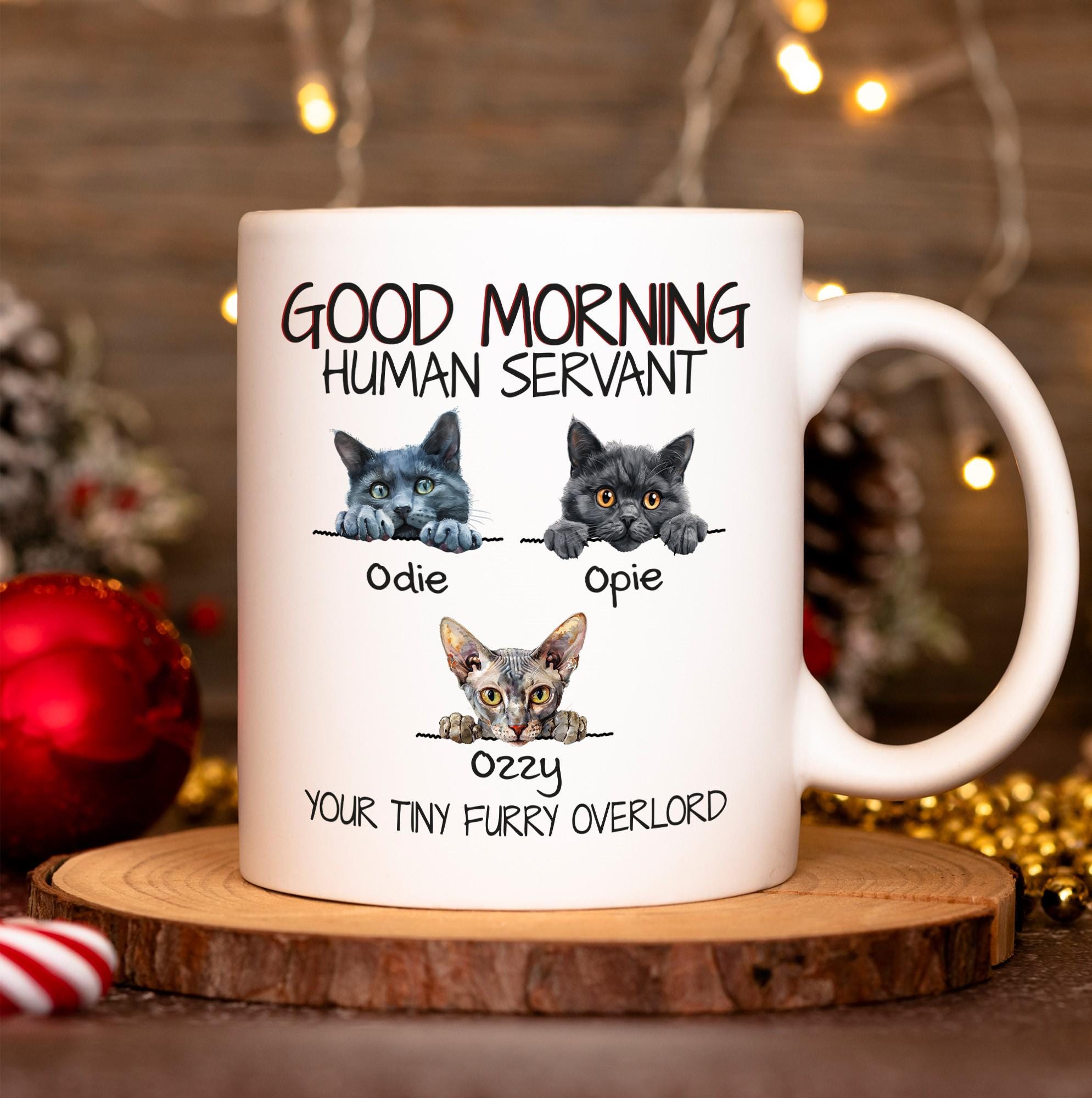 Custom Cat Owner Mug, Cat Lover Gift, Personalized Gift, Cat Owner Gift ...