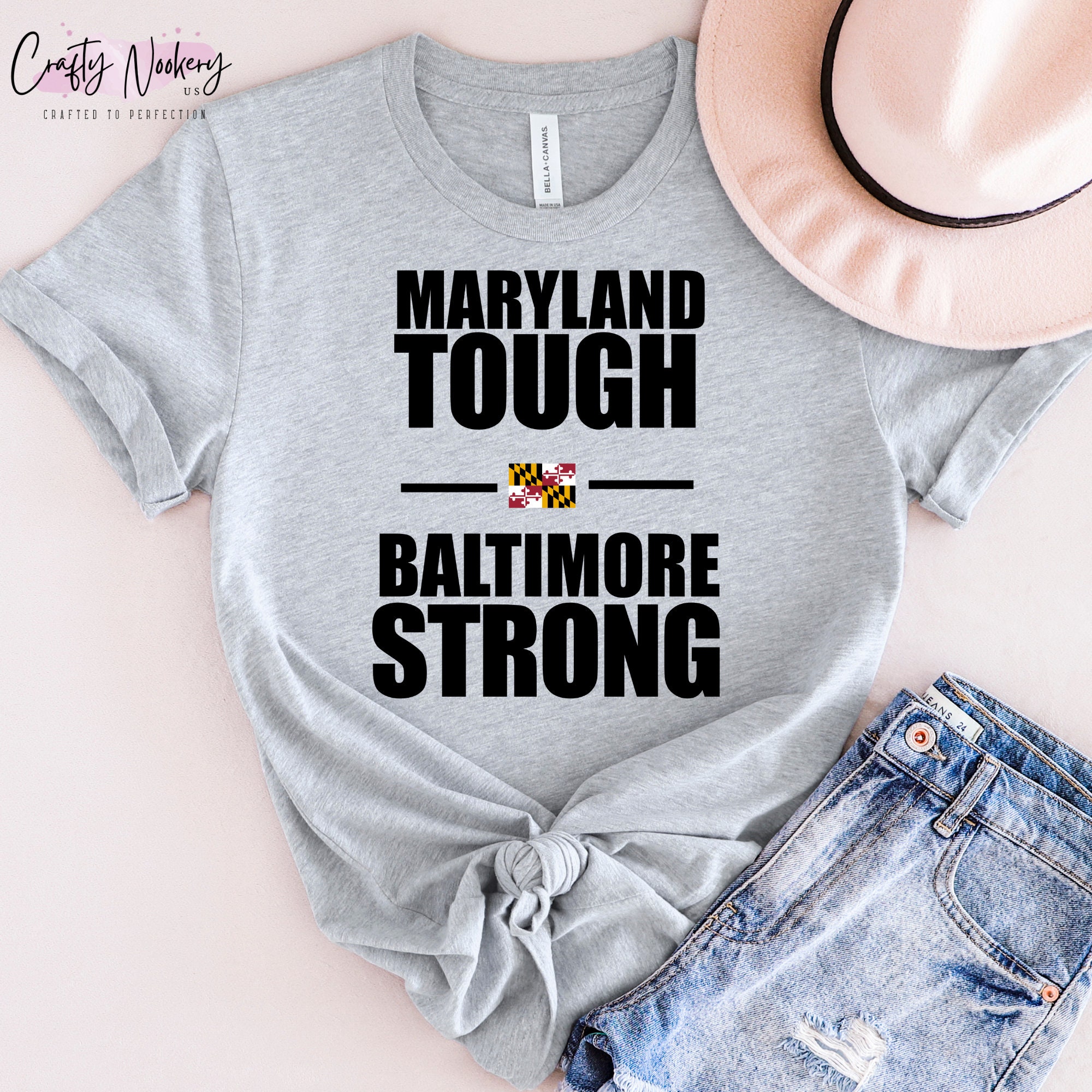 Maryland Tough Baltimore Strong Shirt, Maryland Tough Baltimore Strong ...
