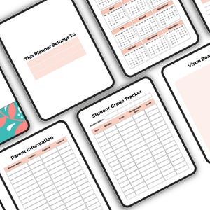 2025 Digital Teacher Planner | Lesson Plan Organizer | School Schedule ...