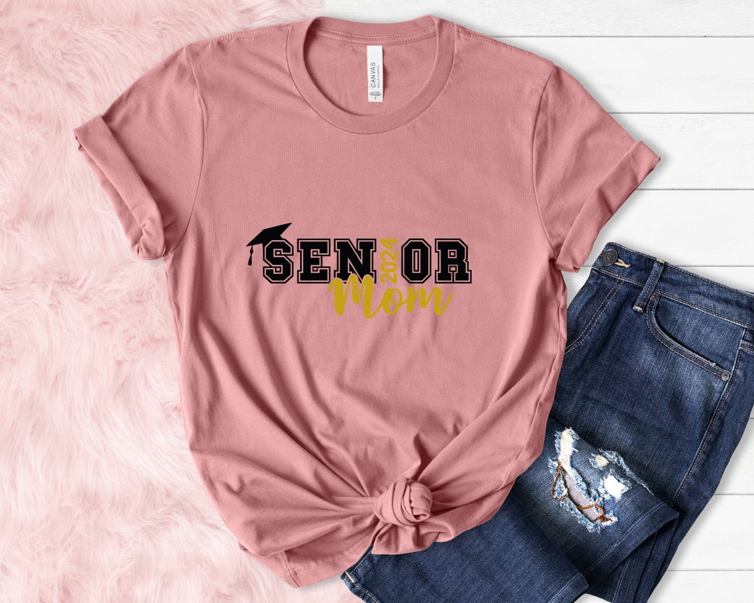 Senior Mom 2024 Shirt, 2024 Graduate Mom T-shirt, 2024 Graduate Tee ...