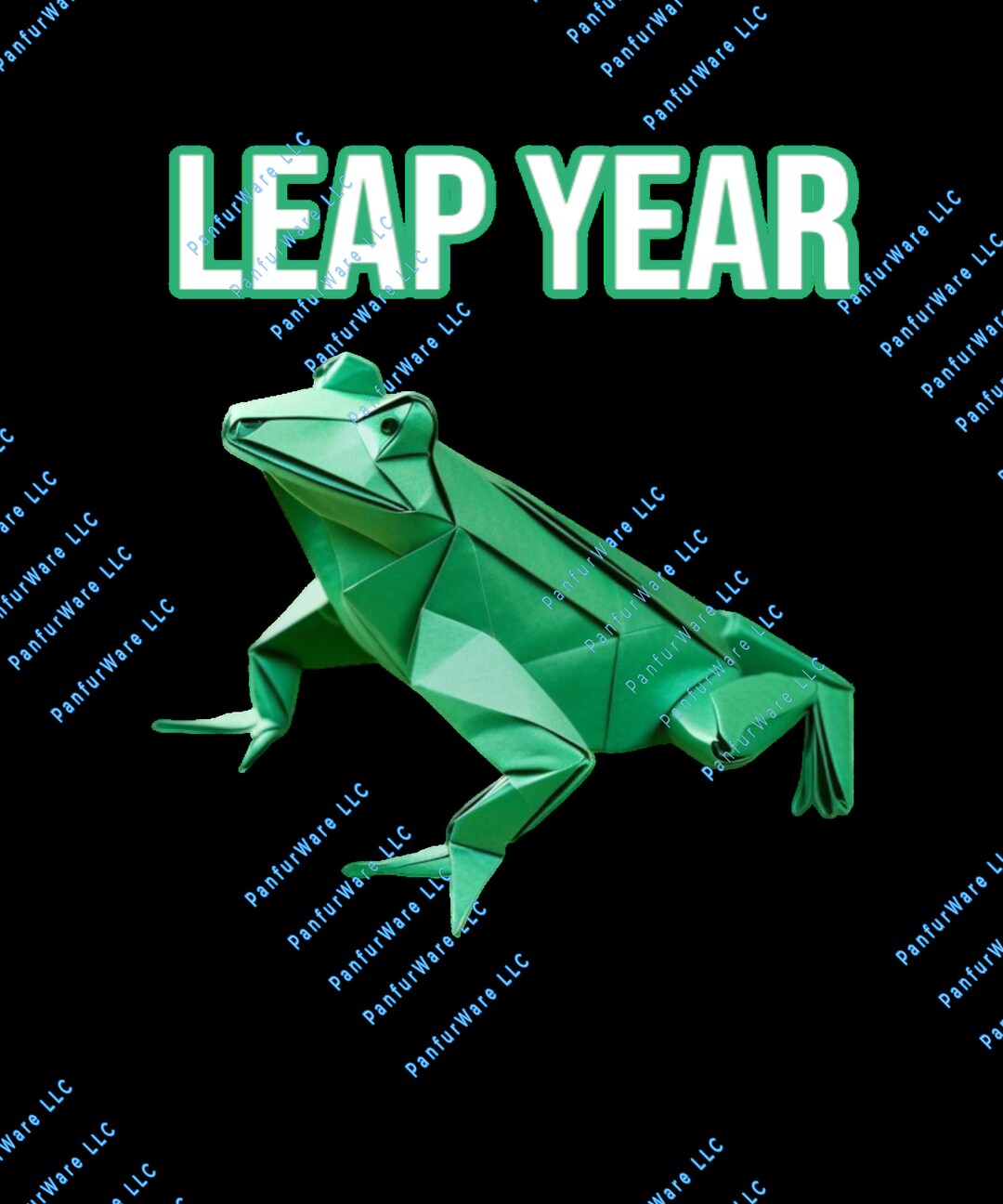Leap Year Origami Frog Digital Print - Etsy