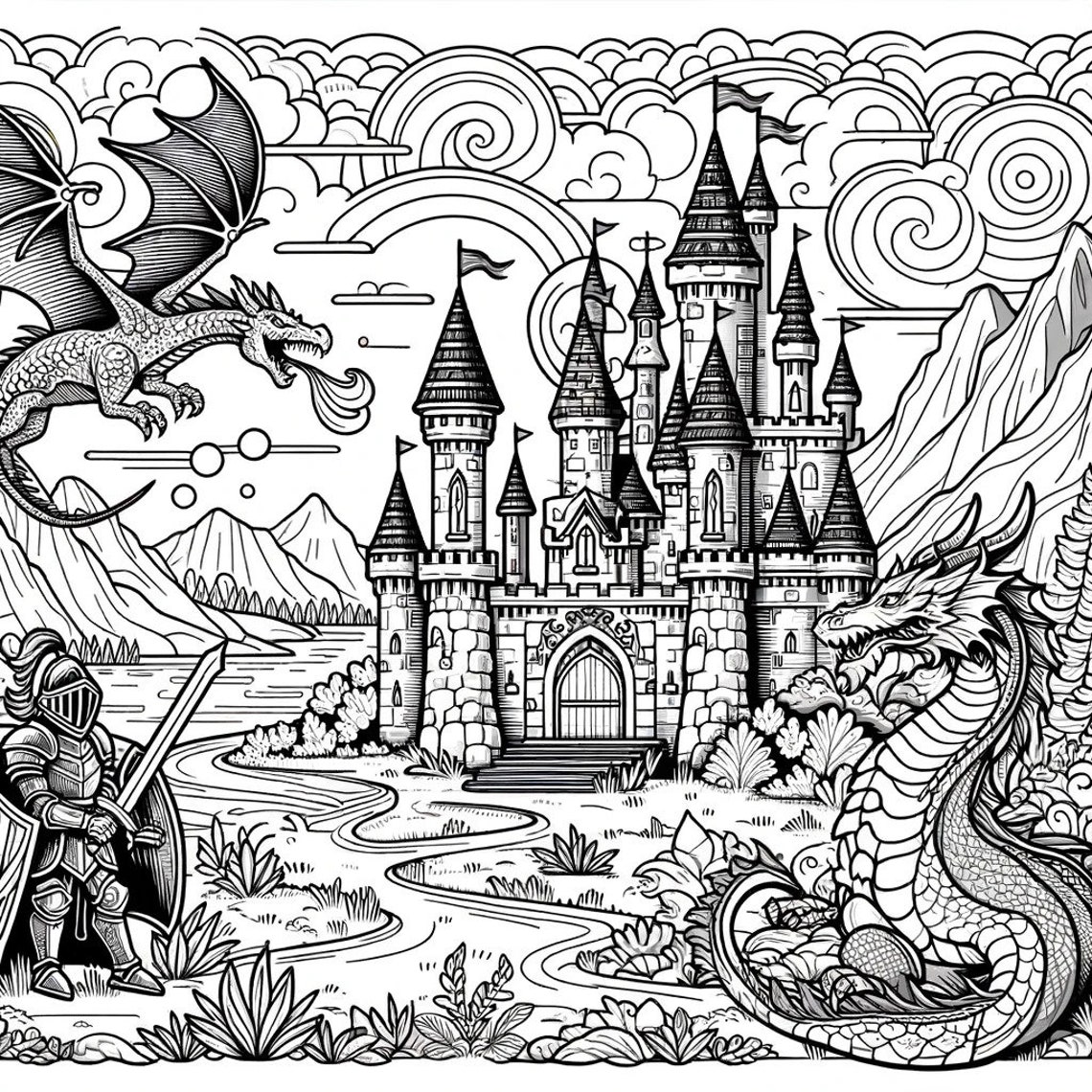 10 Custom Colouring Pages for Kids, Teenagers or Adults - Etsy