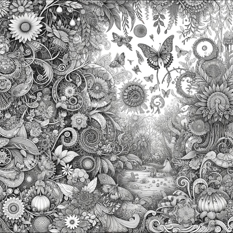 10 Custom Colouring Pages for Kids, Teenagers or Adults - Etsy