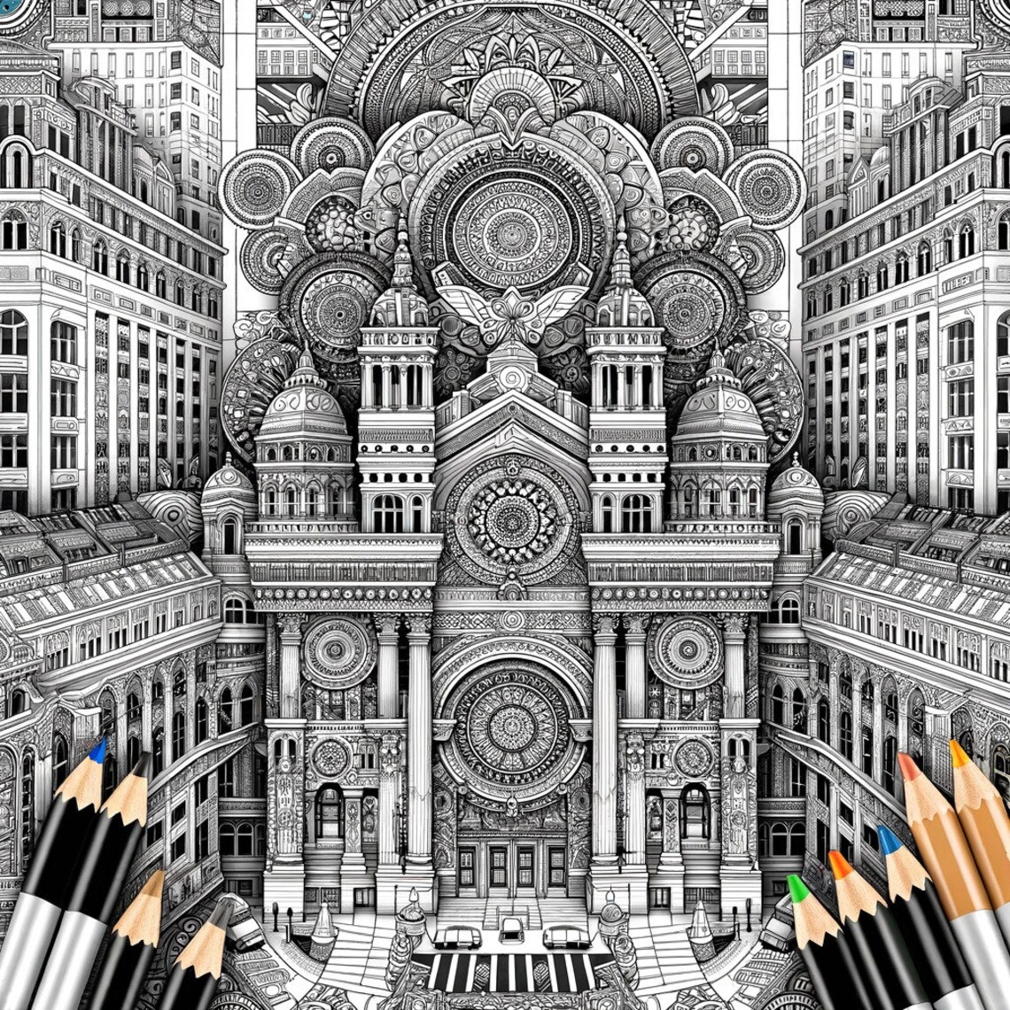 10 Custom Colouring Pages for Kids, Teenagers or Adults - Etsy