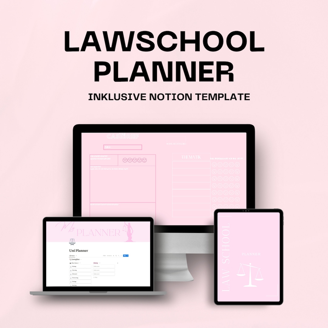 Digital Planner, Lawschool Planner, Goodnotes Planner, iPad Planner ...