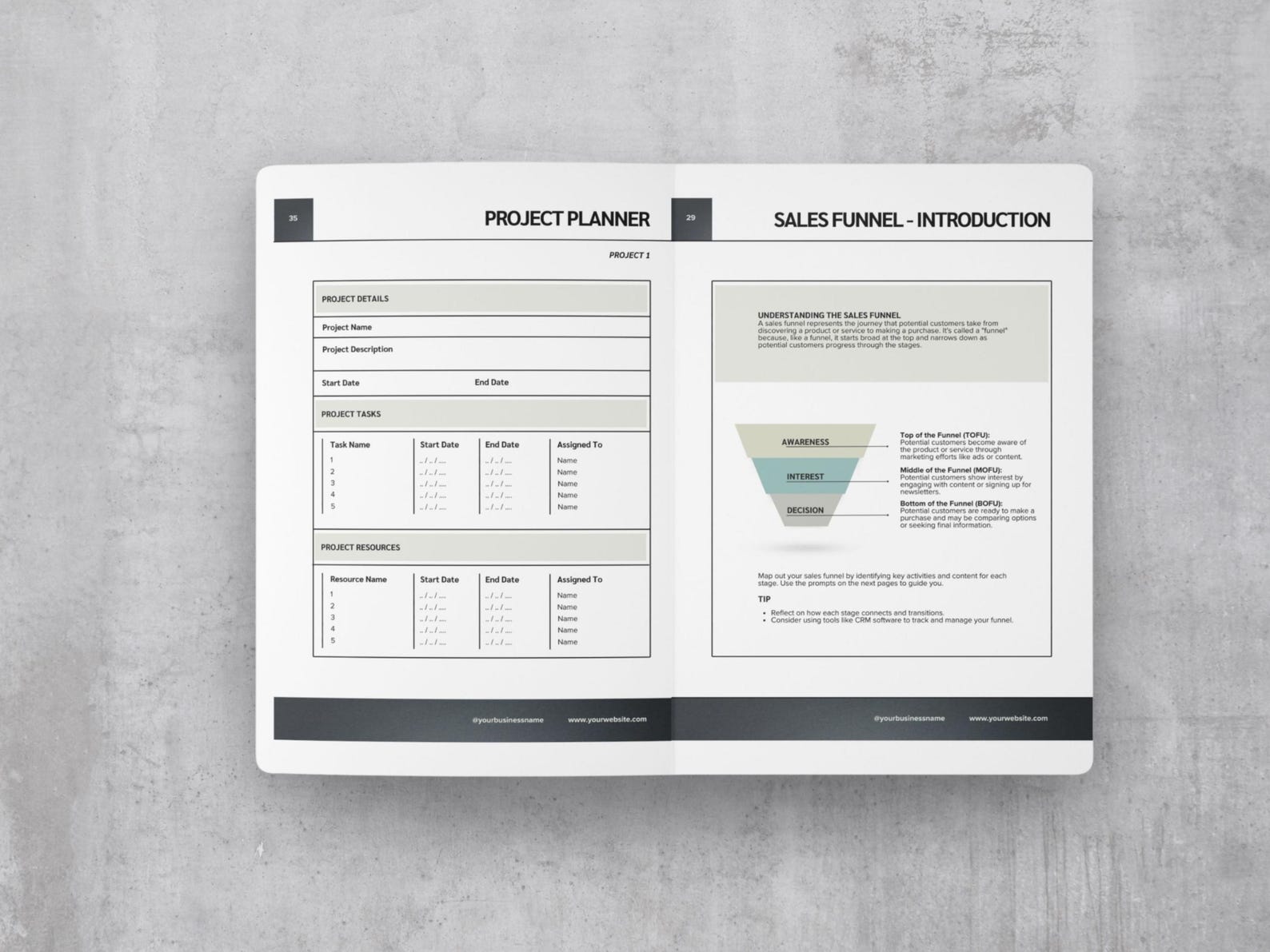 The Ultimate Business Plan | Guided Templates for Strategizing and ...