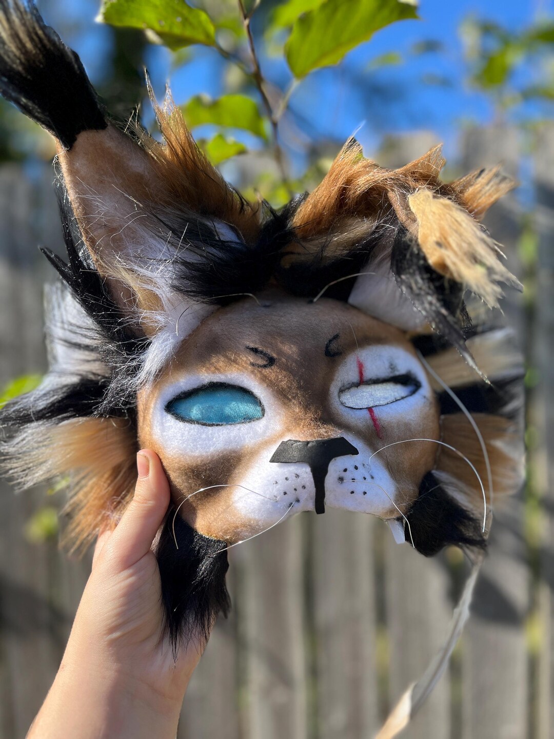 Caracal Cat Mask - Etsy