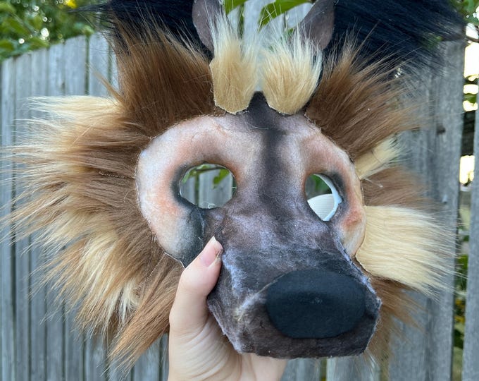Therian Dog Mask - Etsy