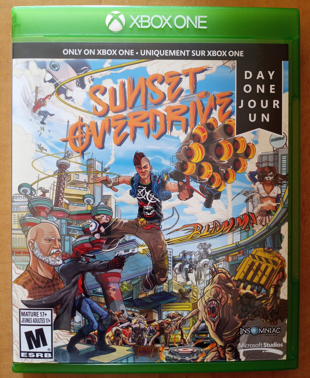 XBOX ONE Game Sunset Overdrive CIB - Etsy