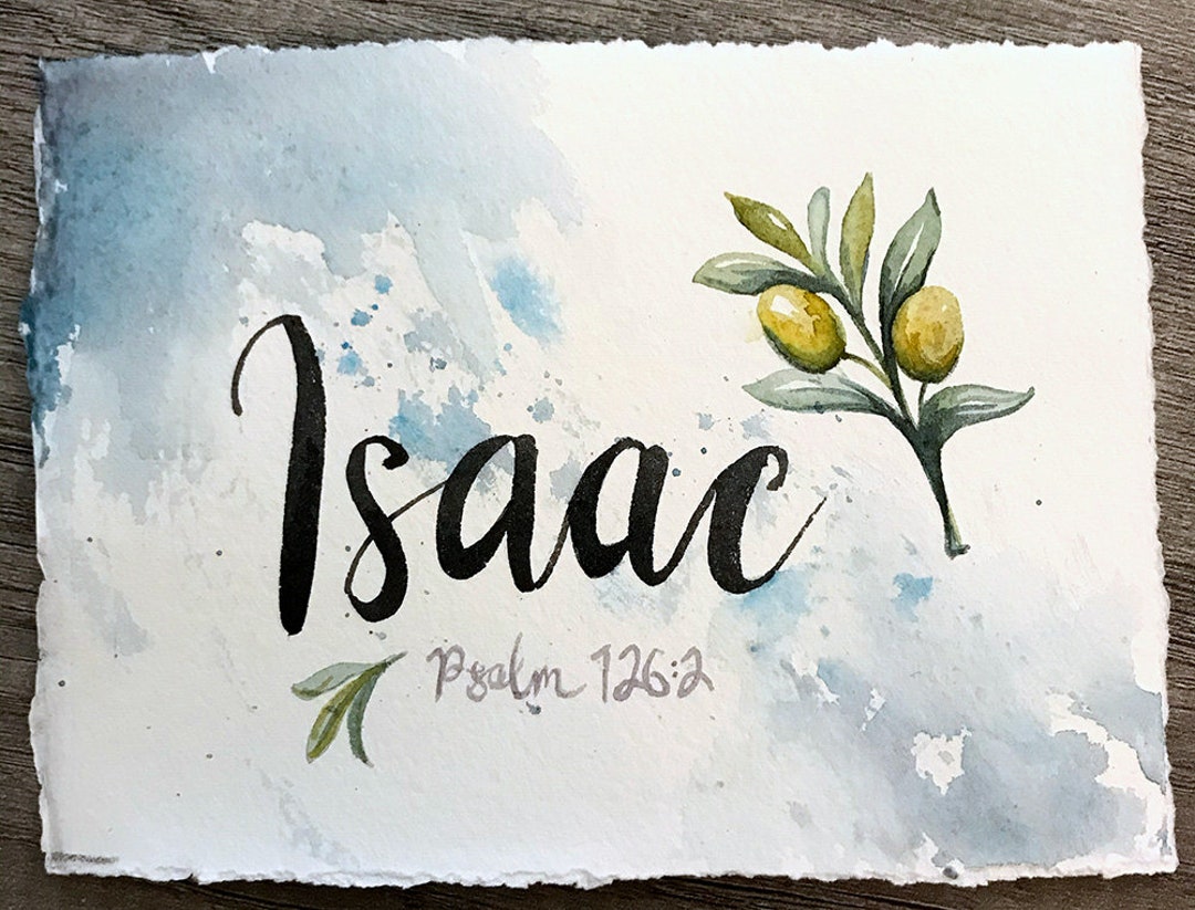 Name Painting Watercolor - Etsy
