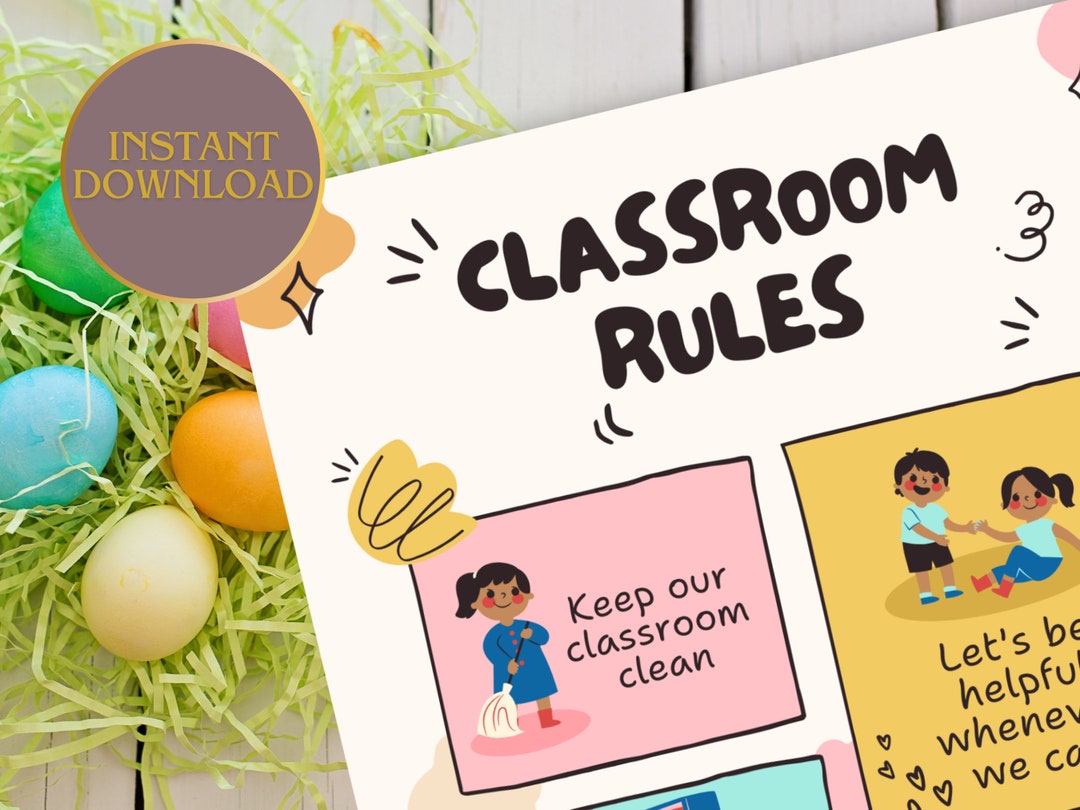 Class Rules, Classroom Rules, Classroom Décor Elementary, Classroom ...