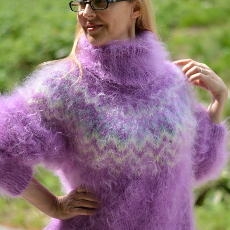 Fuzzy Pullover - Etsy