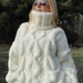 Wool Sweater Hand Knitted Wool Jumper Handmade Wool Pullover - Etsy