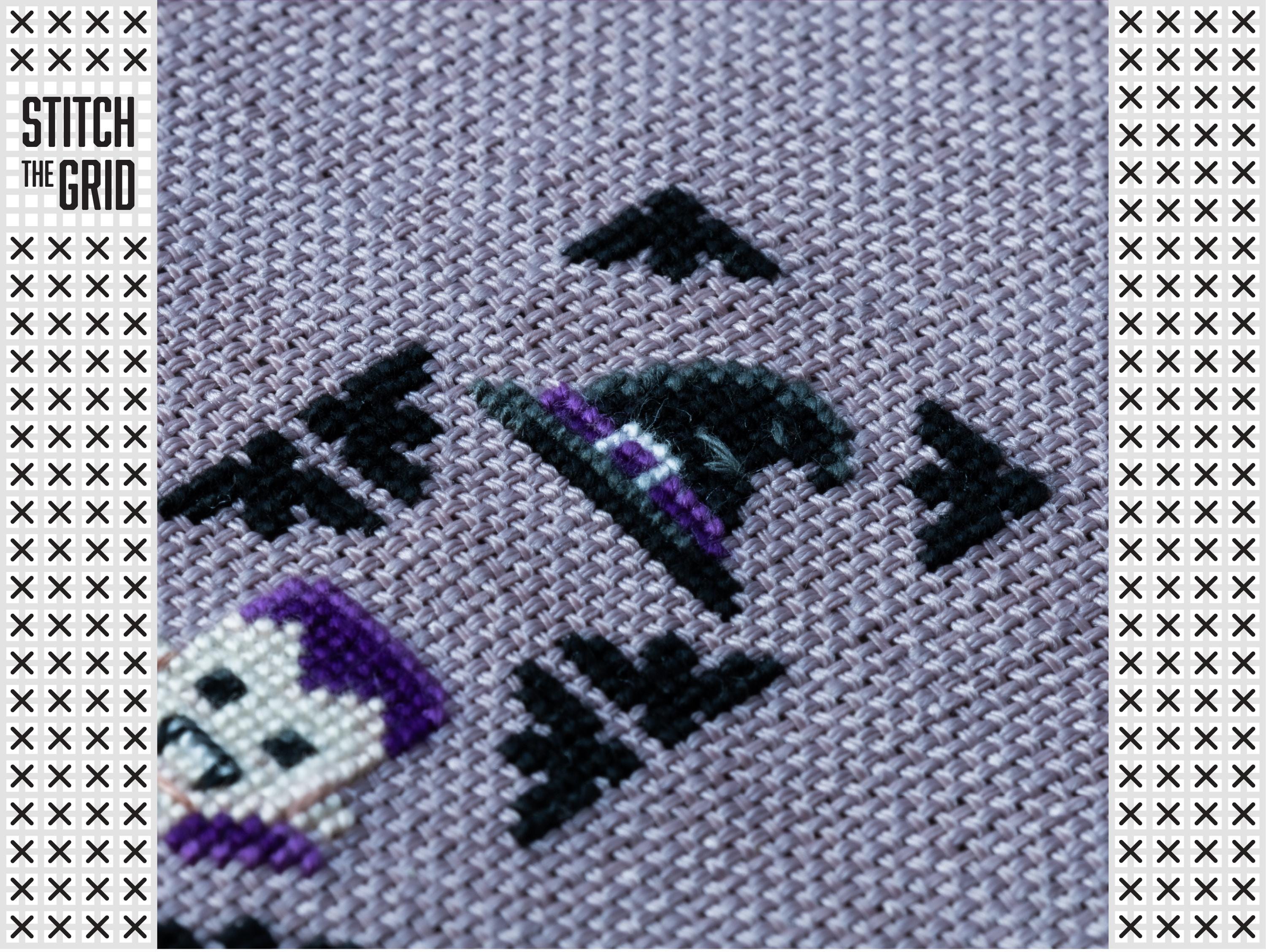 Halloween Mini Cross Stitch Patterns • Bat Bundle • Modular Minis - Etsy