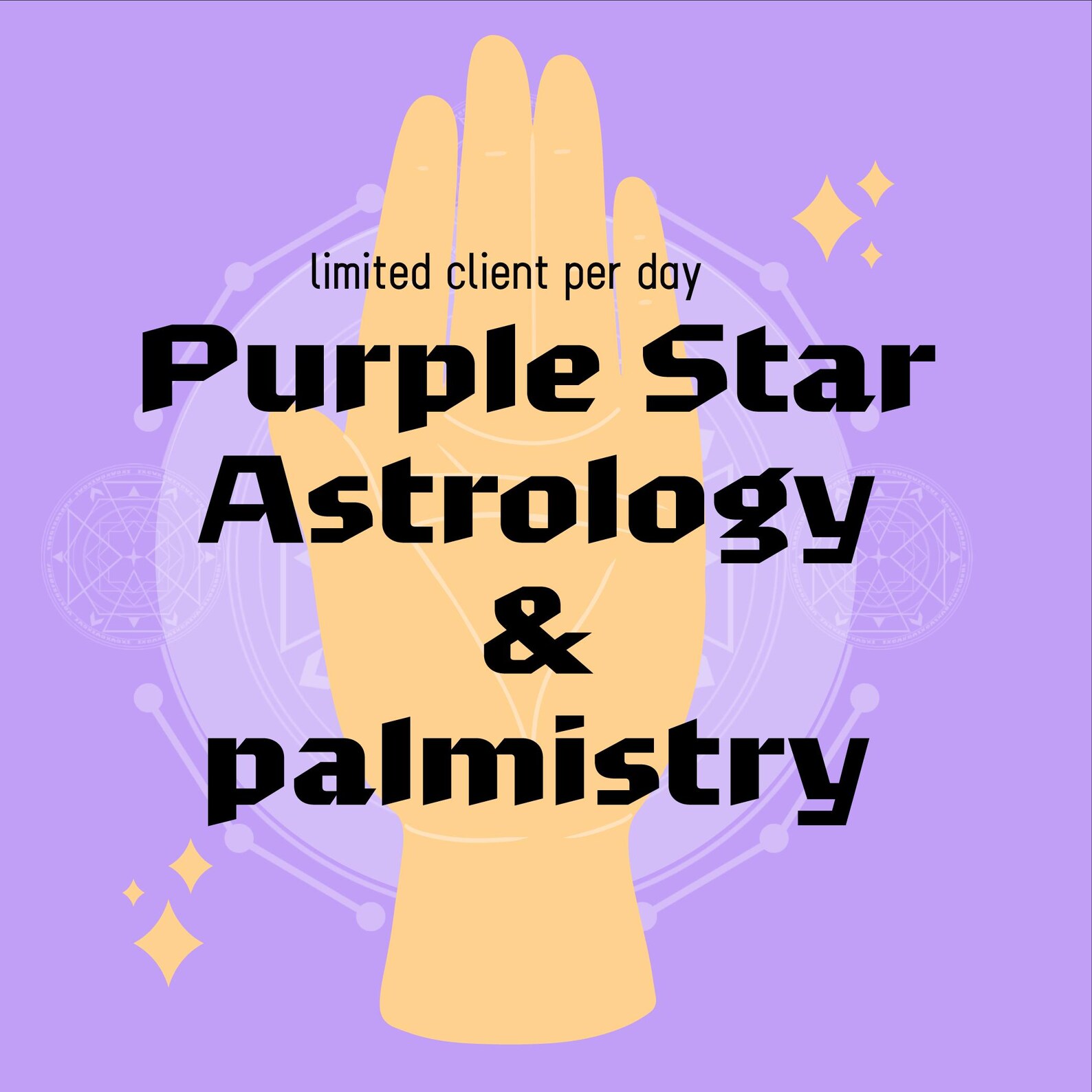 Annual Fortune | Palmistry | Purple Star Astrology | Palm Reading ...
